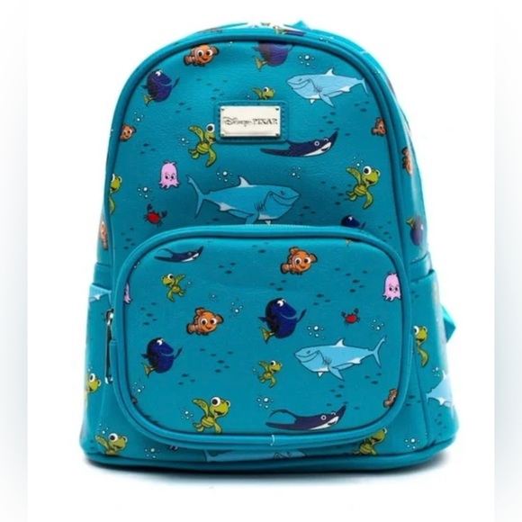 Disney | Bags | Nwtdisneystorybook Finding Nemo And Friends Mini ...